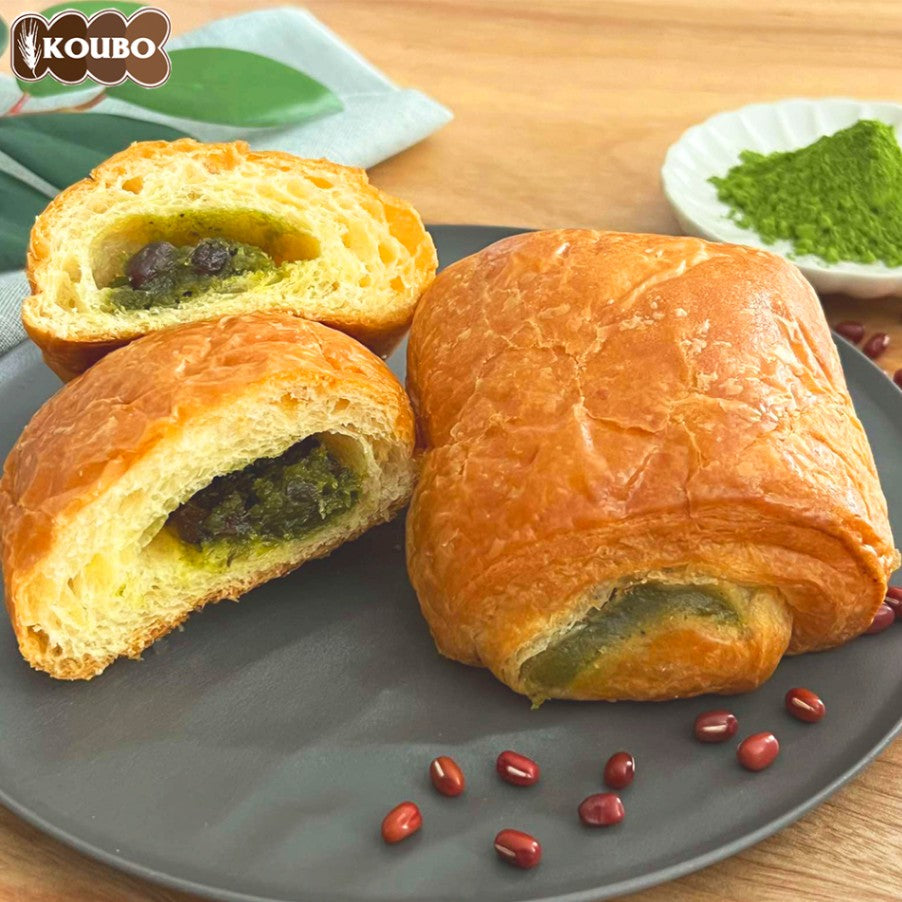 [10 PACK] Japanese Matcha Cream Pan(Bread) – Dagashiya Box